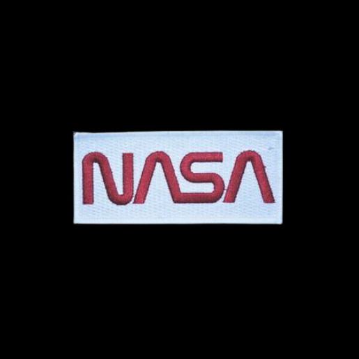 Nasa Symbol In Red Part