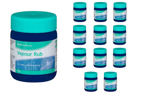 Bell's Vapour Rub For Clear, Cool Breathing 50g x 12 | eBay
