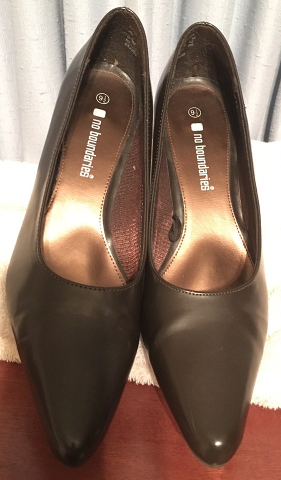Womens dark brown pumps, 3.5 inch Stiletto Heel | eBay