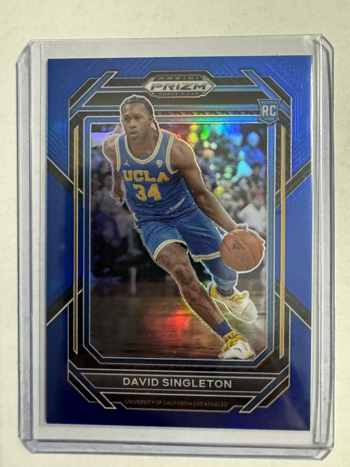 David Singleton 2023 Panini Prizm Draft #16 Rookie Blue /199 UCLA | eBay
