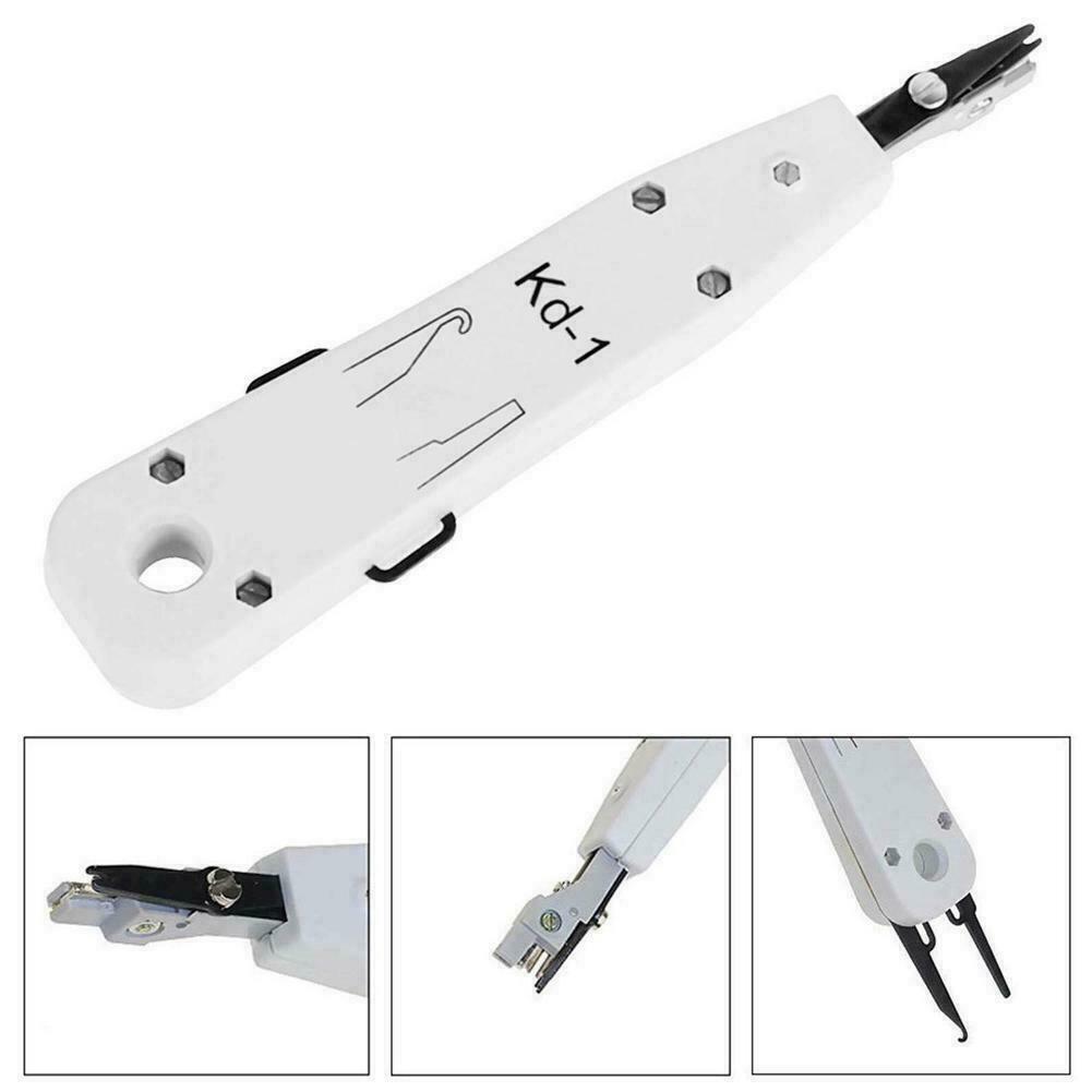 IDC INSERTION PUNCH PUSH DOWN TOOL BT TELEPHONE SOCKET NETWORK RJ45 CAT ...