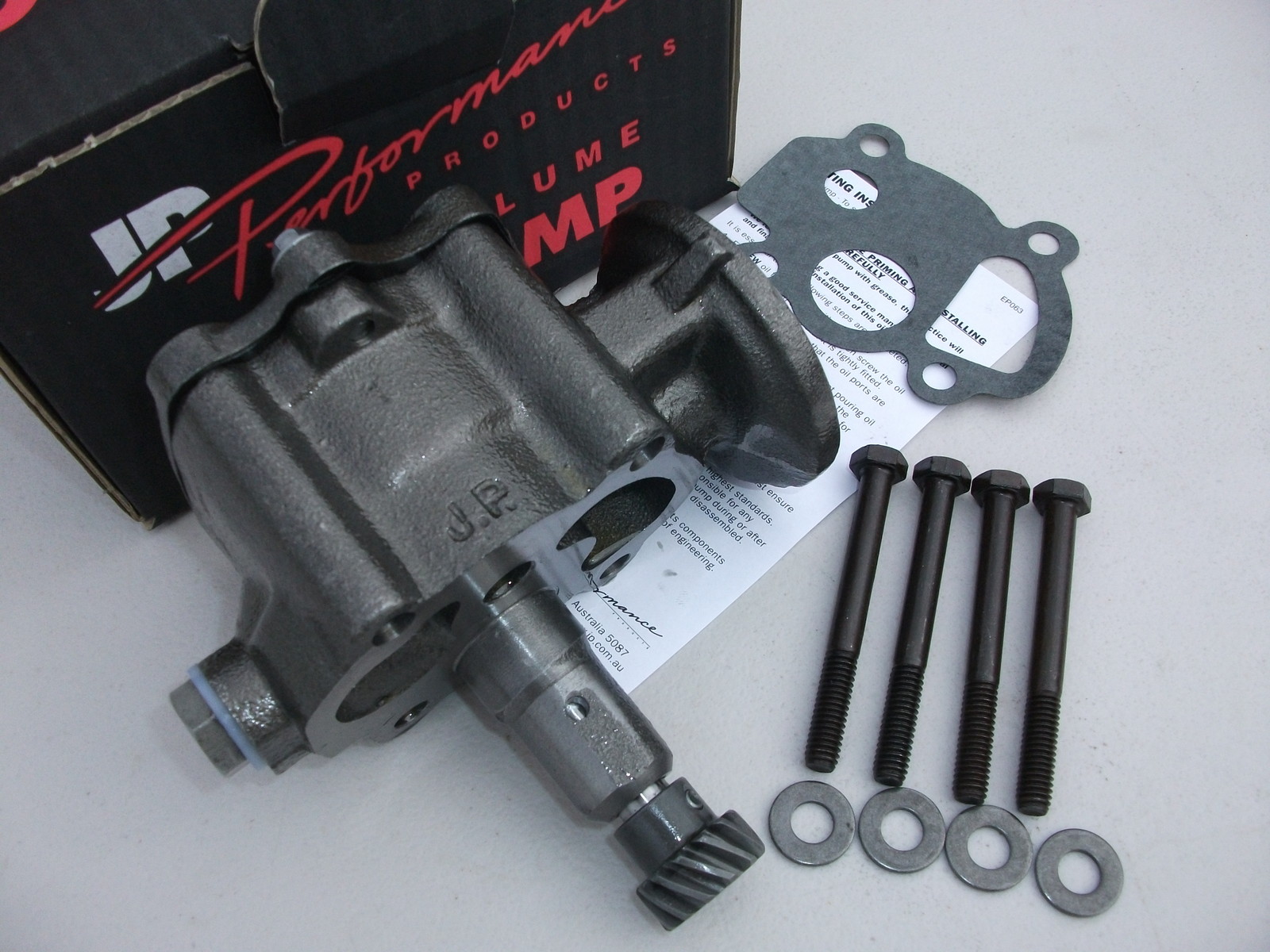 NEW JP HIGH VOLUME OIL PUMP SUIT 149 161 173 179 186 202 HOLDEN 6 CYL ...