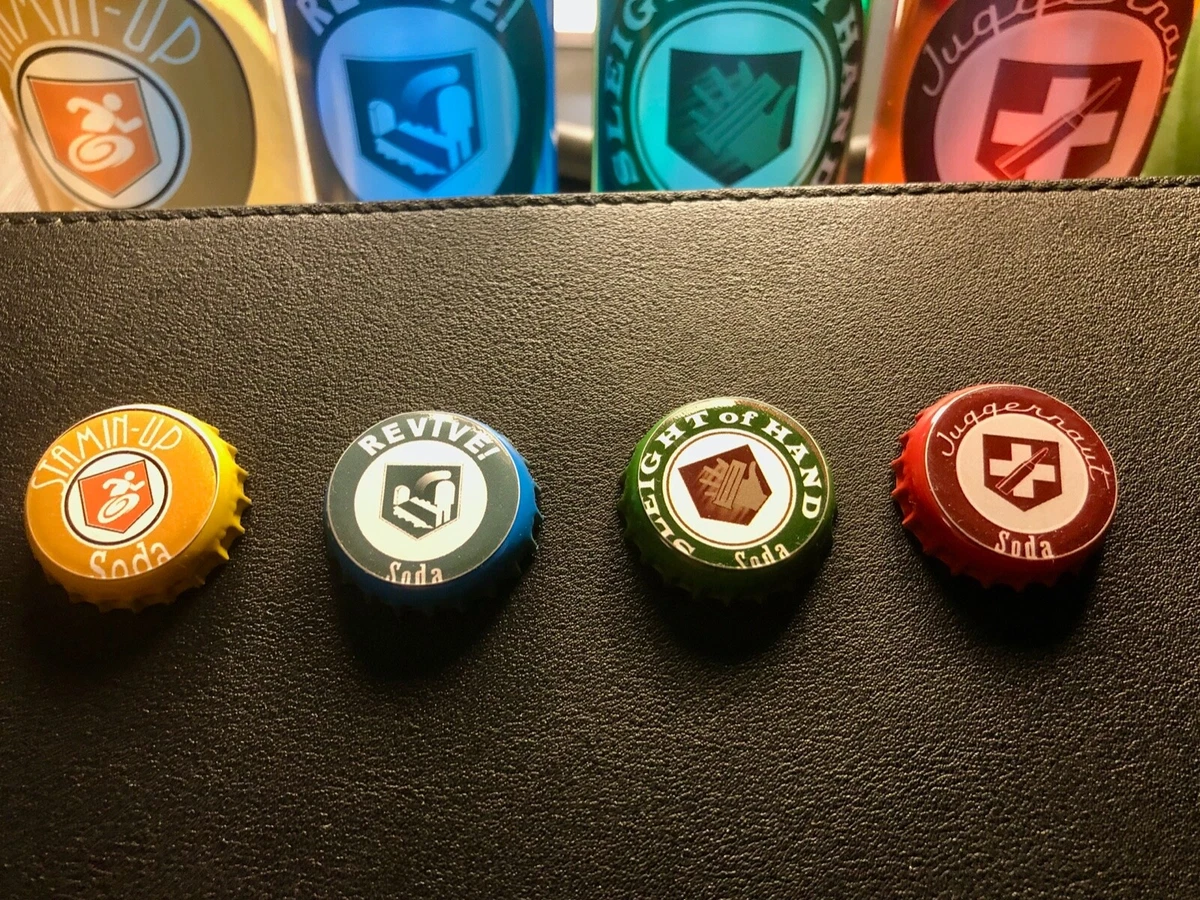 Perk A Cola Cap Labels