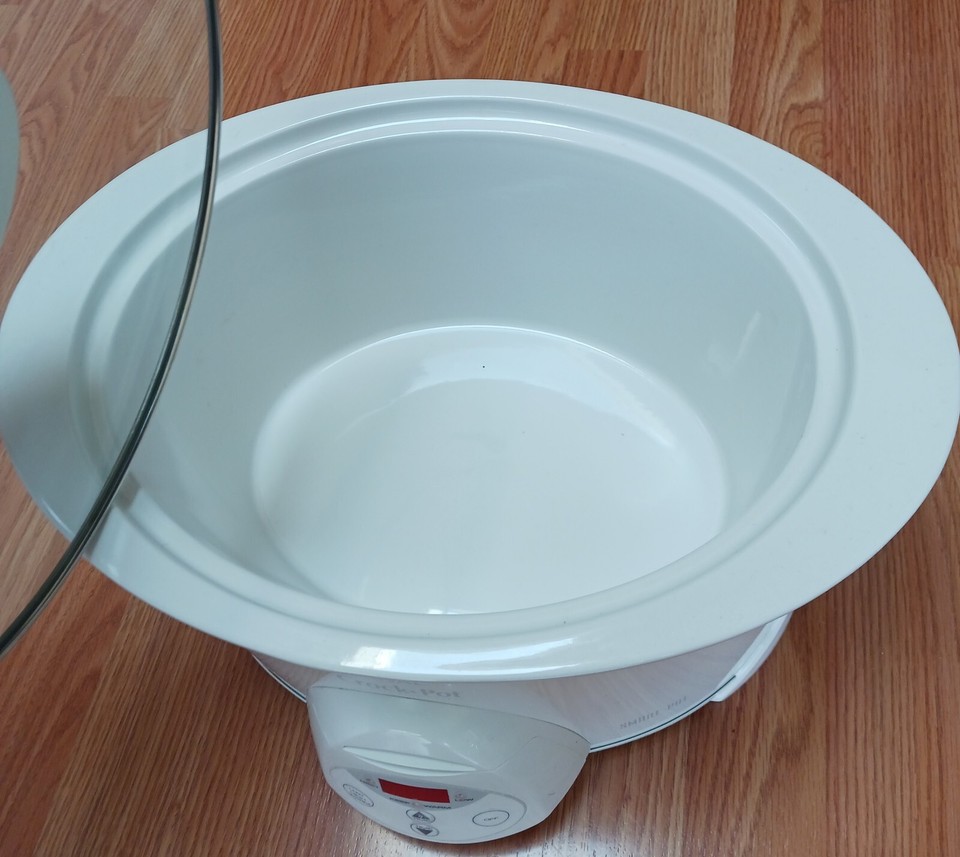 Crock Pot Stoneware Slow Cooker, Smart Pot by Rival, Slightly Used ...