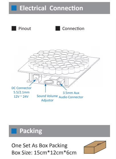 Ultrasonic With Focused Audio Technology Parametric Array Speaker for ...