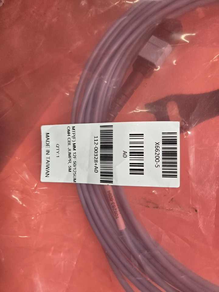 NETAPP X66200-5 MTP OM4 Jumper 5M 112-00328+A0 Cable - New Open Box | eBay
