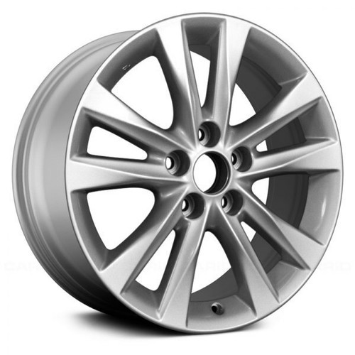 Wheel For 2010-2016 Lexus ES350 17x7 Alloy 5 V Spoke 5-114.3mm Silver ...