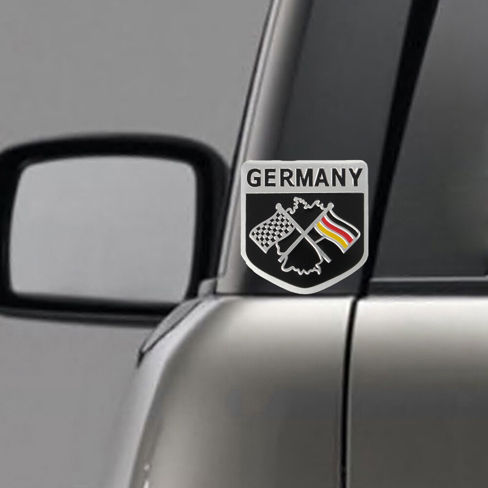 1x 3D German Germany Flag Emblem Badge Racing Metal Decor Sticker ...