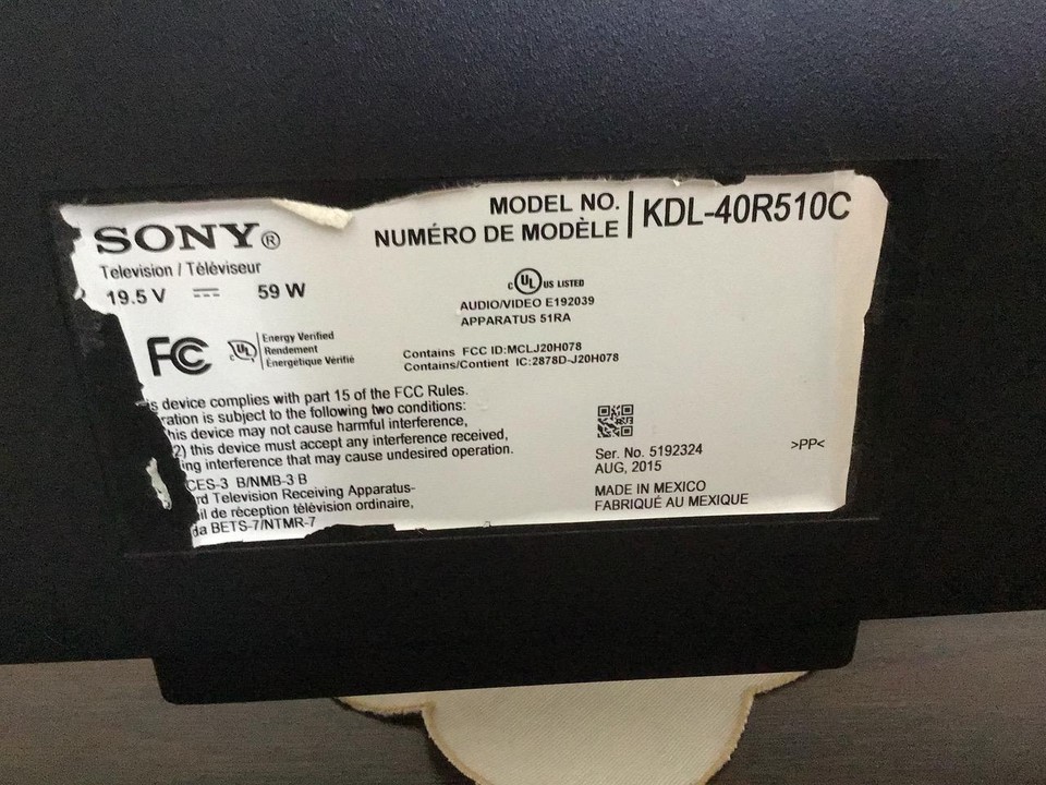 2015 Sony 40-Inch 1080p Smart LED TV (KDL-40R510C) 27242888173 | eBay