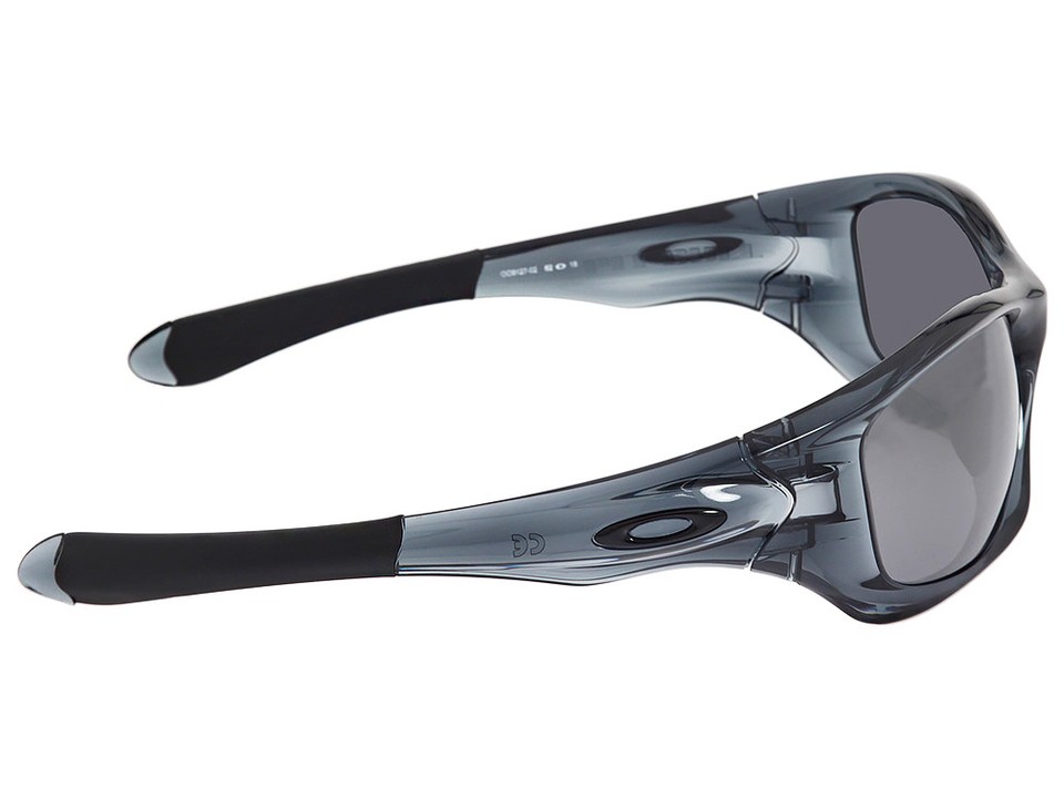 Oakley Pit Bull Sunglasses OO9127-02 Crystal Black/Black Iridium | eBay
