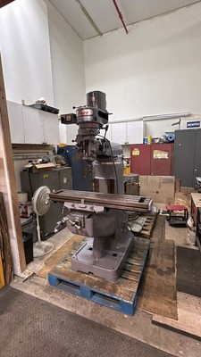 Enco 42"x9" Turret Head Milling Machine 2hp - 80-5440 RPM Range | eBay