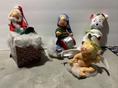 Vintage AnnaLee Holiday Figures-set Of 4 | eBay