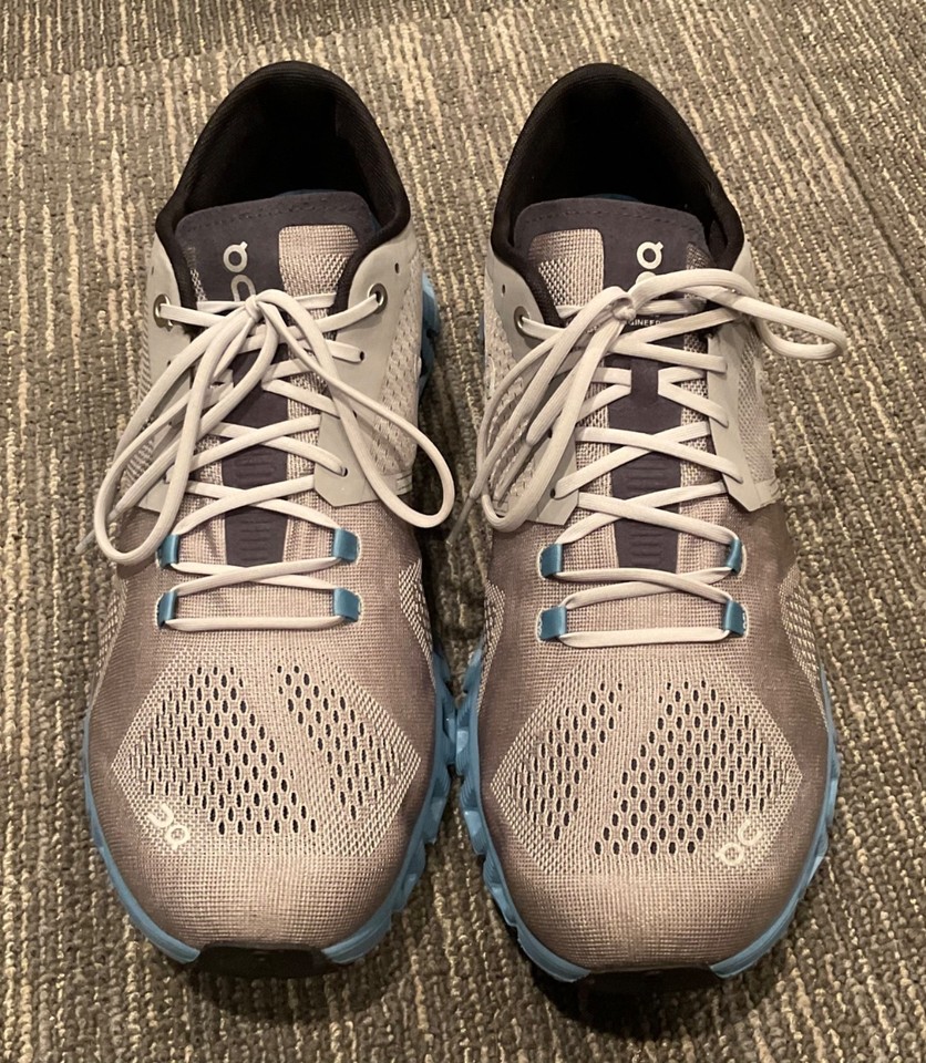 ON Running Shoes Men’s Size 11 US - Light Blue & Gray | eBay UK
