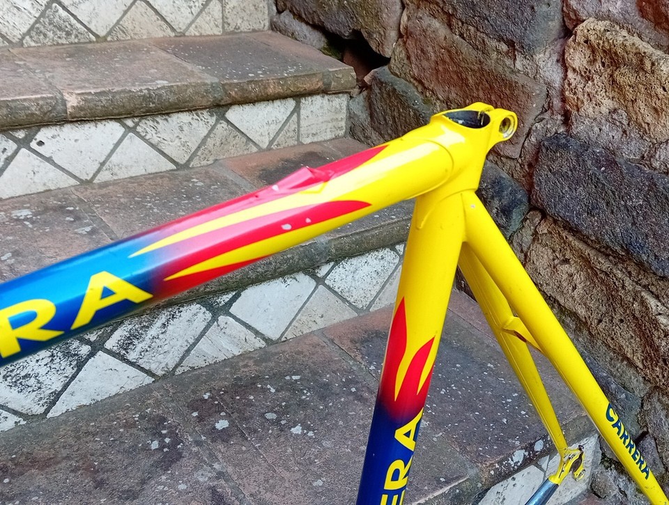 Carrera Podium Steel Frame Fork Marco Pantani Vintage Racing Bike ...