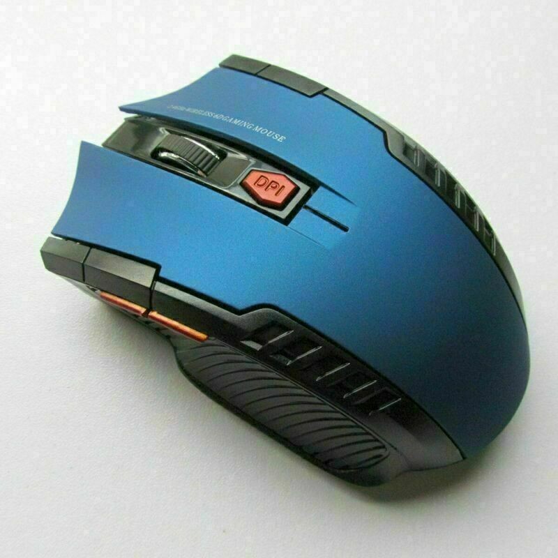 2.4GHz Wireless Optical Mouse Mice USB Receiver Fit PC Laptop Computer ...
