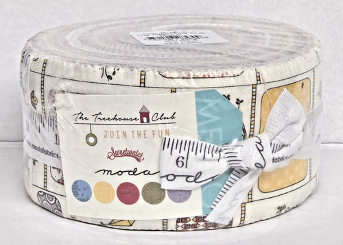 Moda THE TREEHOUSE CLUB Sweetwater JELLY ROLL Quilt Fabric Cotton ...