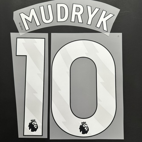 Mudryk #10 Chelsea 24/25 Home & Third Name & Number- Premier League ...
