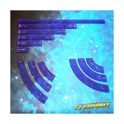 TT Combat Tokens & Templates Space Wing Templates - Frosted Purple New ...