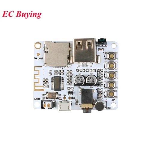 V4.2 Bluetooth-compatible Audio Receiver board TF card Slot wireless ...