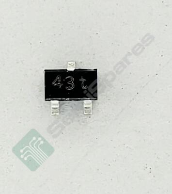 150 pcs. DIOTEC BAT54CW T/R SCHOTTKY SOT-323 30V 0.2A 150DEG DIODE ARR ...