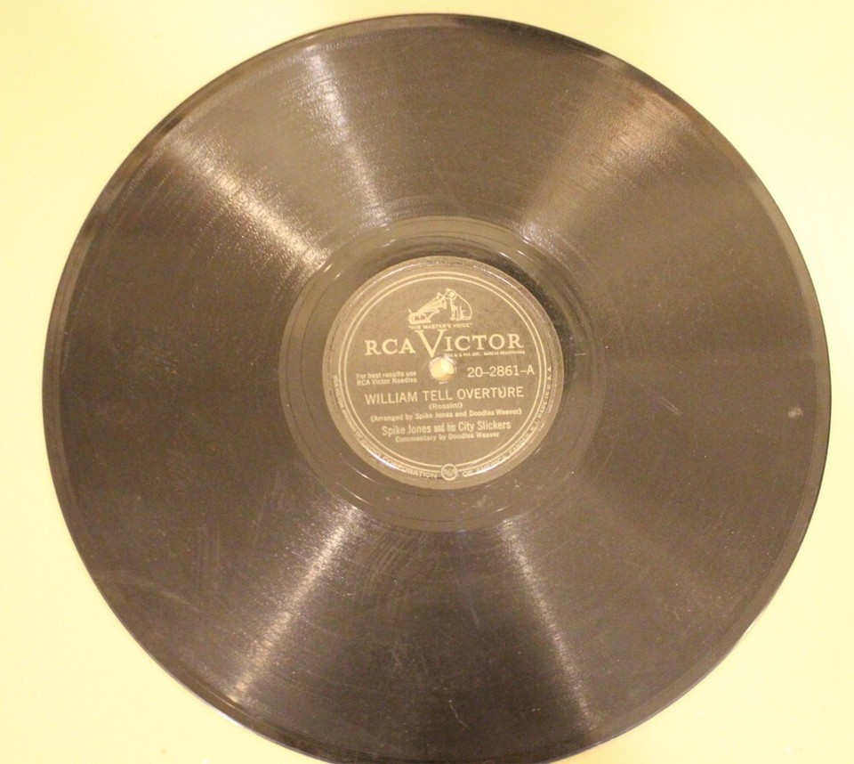 Spike Jones - William Tell Overture/The Man On the Flying Trapeze 78 ...