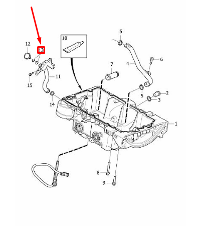 VOLVO V90 MK2 Oil Pan O-Ring 31368406 NEW GENUINE | eBay