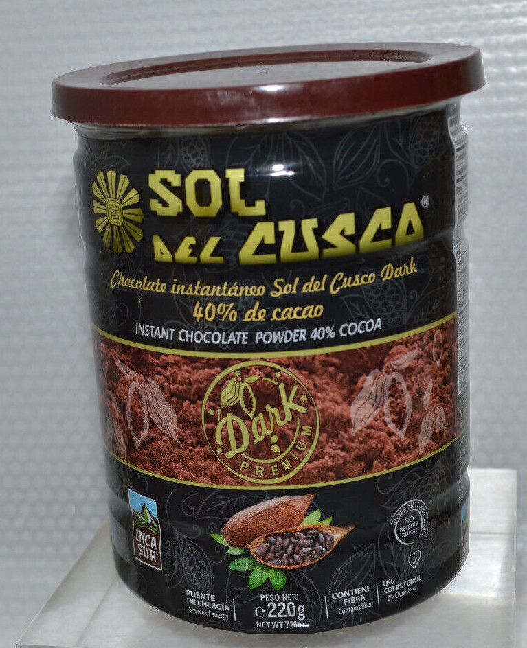 INCA SUR Sol Del Cusco 7.76oz/ 220g. Instant Chocolate (Choose) Moka ...