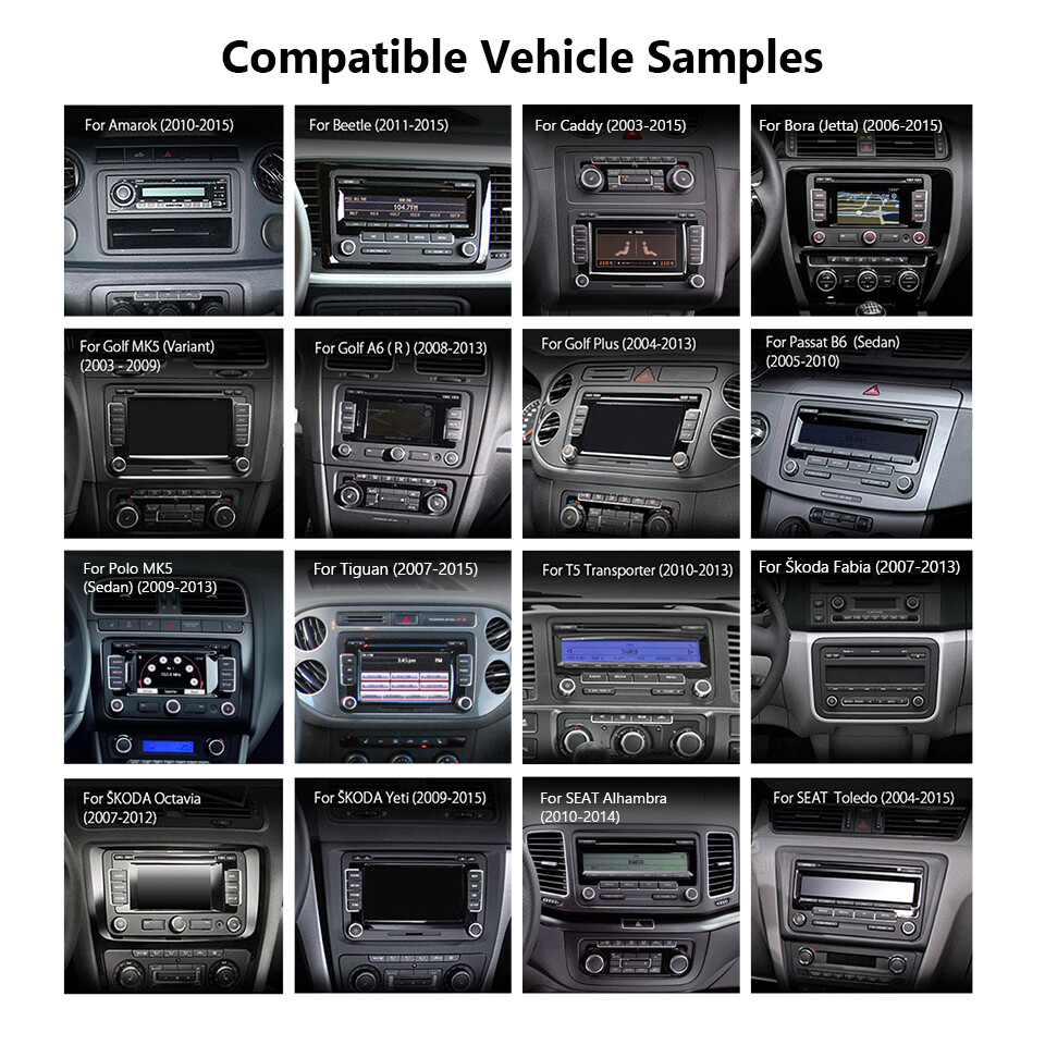 CAM+OBD+DVR+9"IPS Android Auto 10 CarPlay Car Stereo Radio GPS for VW ...