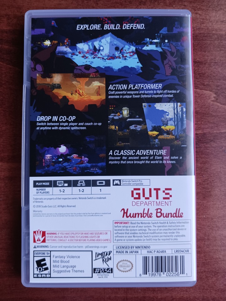 Aegis Defenders for Nintendo Switch ***CIB and in Excellent Condition ...