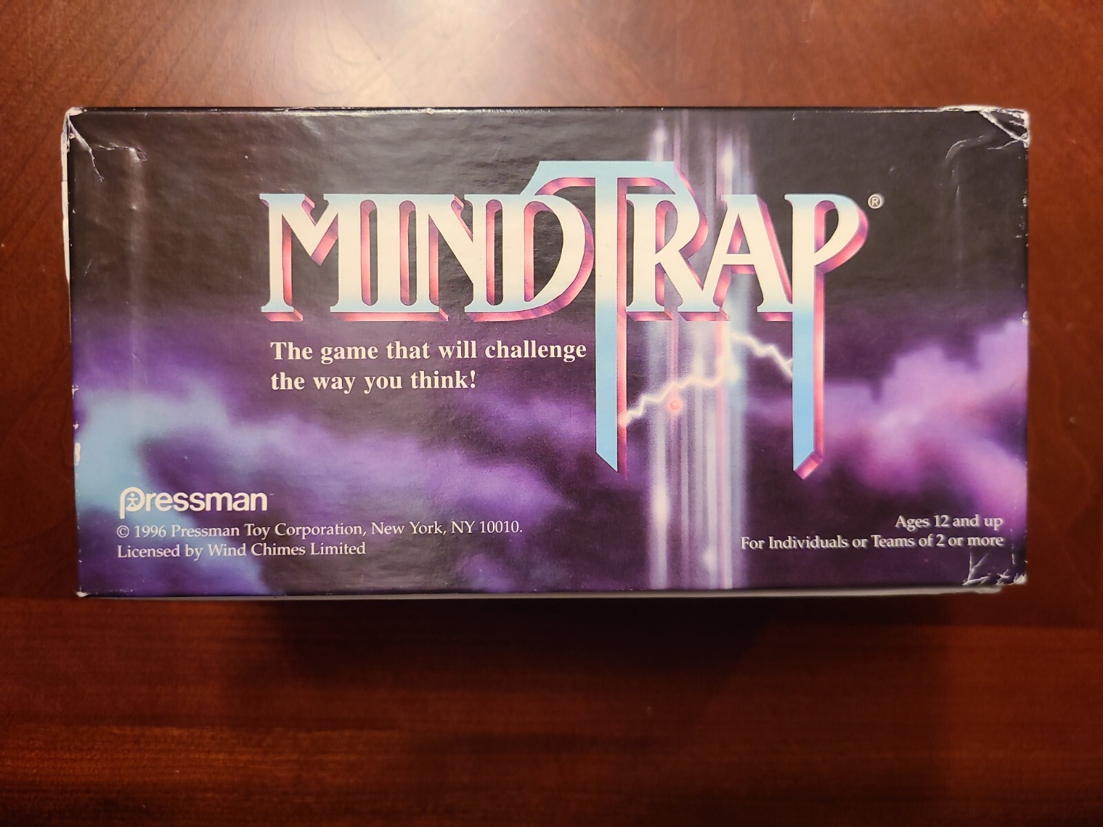 Vintage Mind Trap Game by Pressman 1996 Riddles Classic Puzzles Murder ...