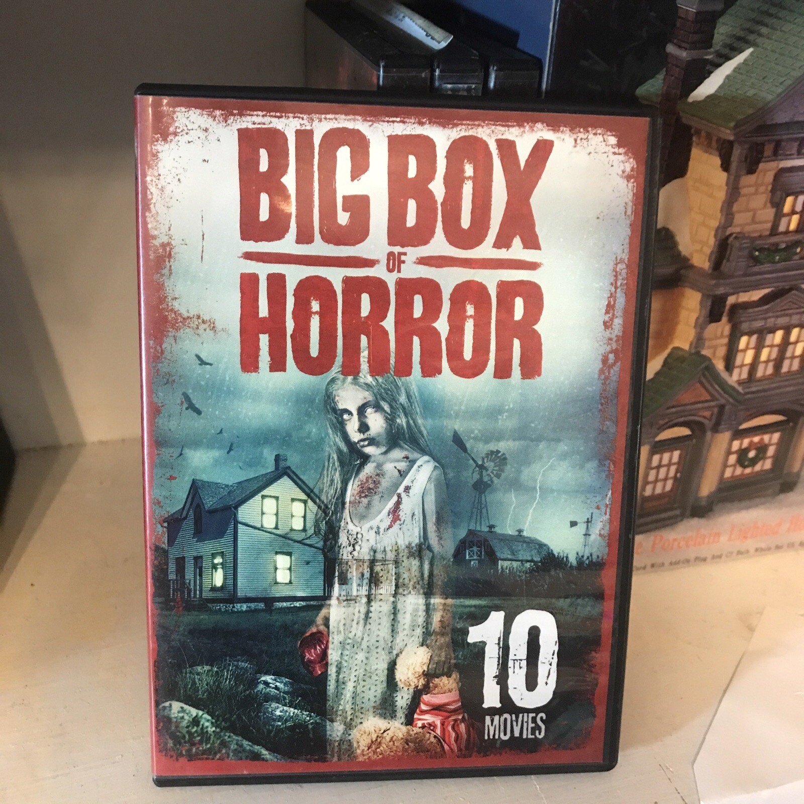 BIG BOX OF HORROR - 10 MOVIES Halloween Scary Movies | eBay