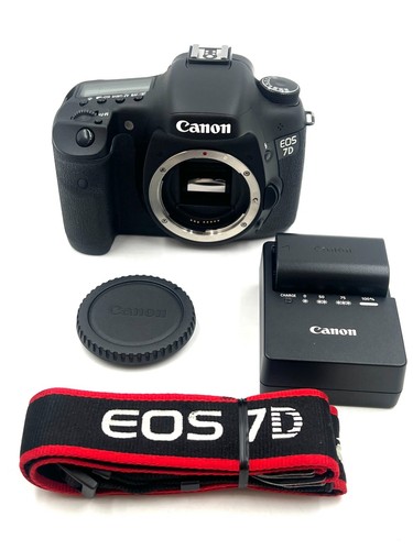 Canon EOS 7D 18.0MP Digital SLR Camera Shutter Count 5322 w/strap Exc ...