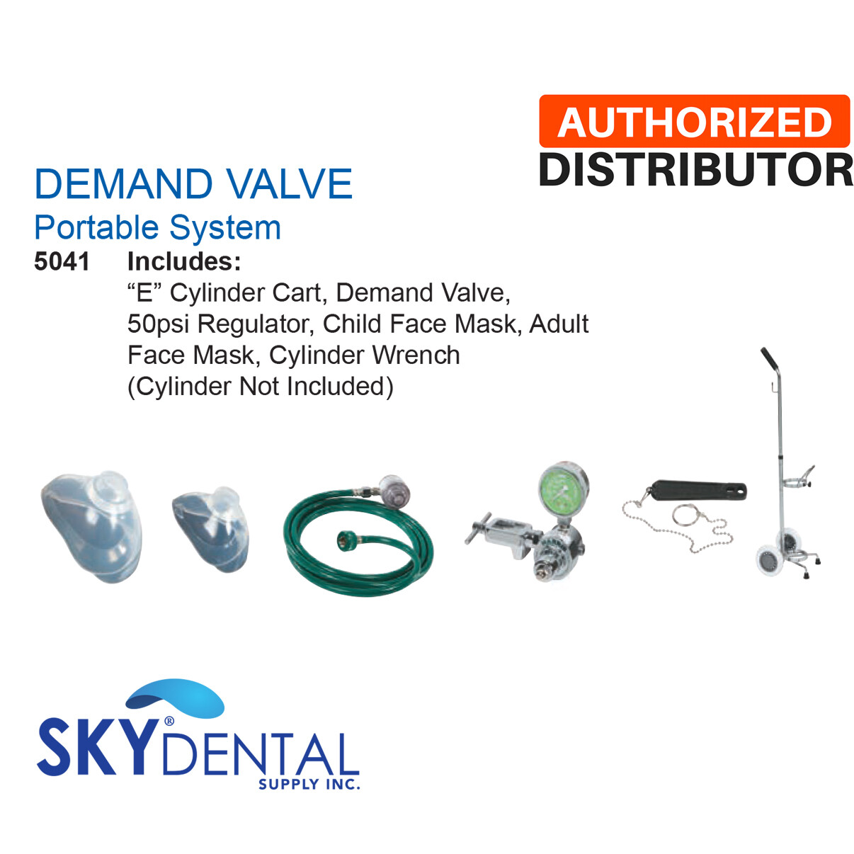 Belmed EMERGENCY OXYGEN EQUIPMENT Demand Valve Portable System with ...