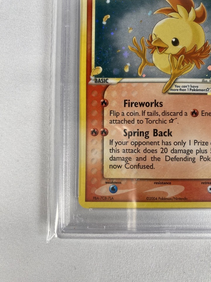 Pokèmon- Torchic Gold Star 108 – EX Team Rocket Returns PSA 8 ENG | eBay