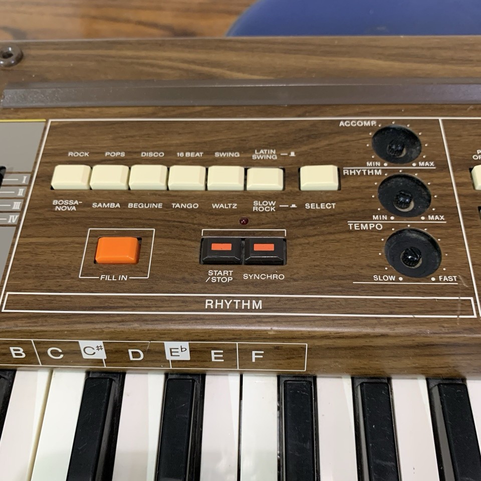 Casio Casiotone 405 Electronic Keyboard Synthesizer Vintage 49-Key ...