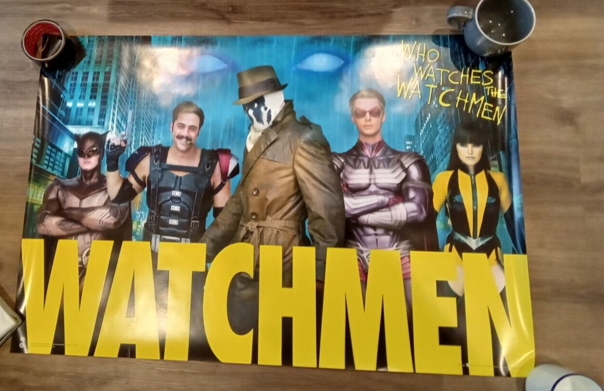 Wie Kijkt Naar De Watchmen Poster