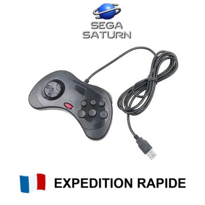 Manette Sega Saturn USB - Controller Pad - PC / MAC / Raspberry Pi | eBay