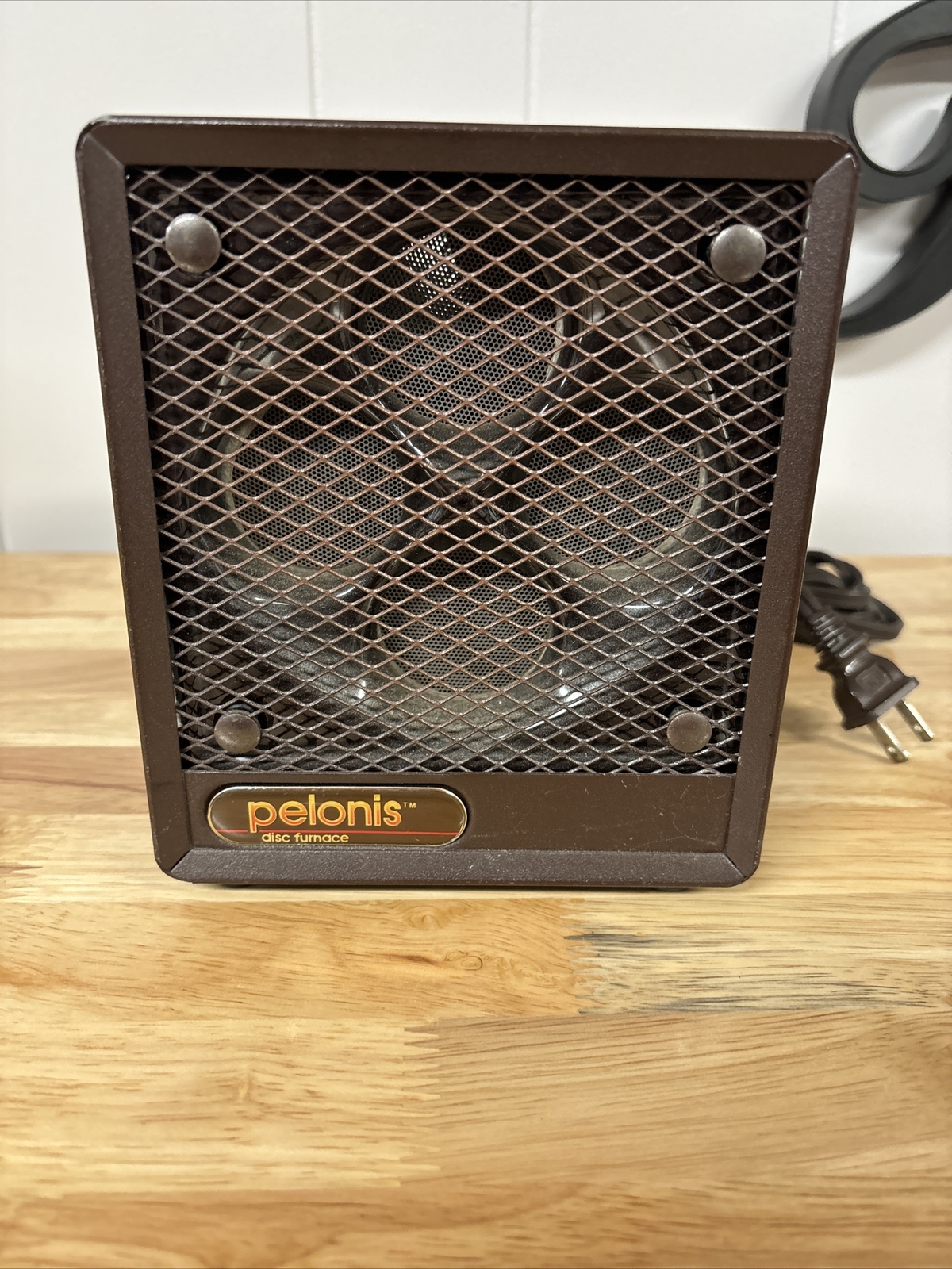 Vintage Pelonis Disc Furnace 1500W Heater Plus Fan P861-TC / VHC Tested ...