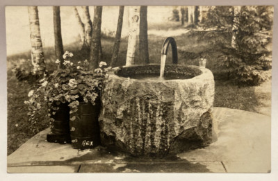 1924 RPPC Water Well, Conway, Michigan MI Vintage Real Photo Postcard ...