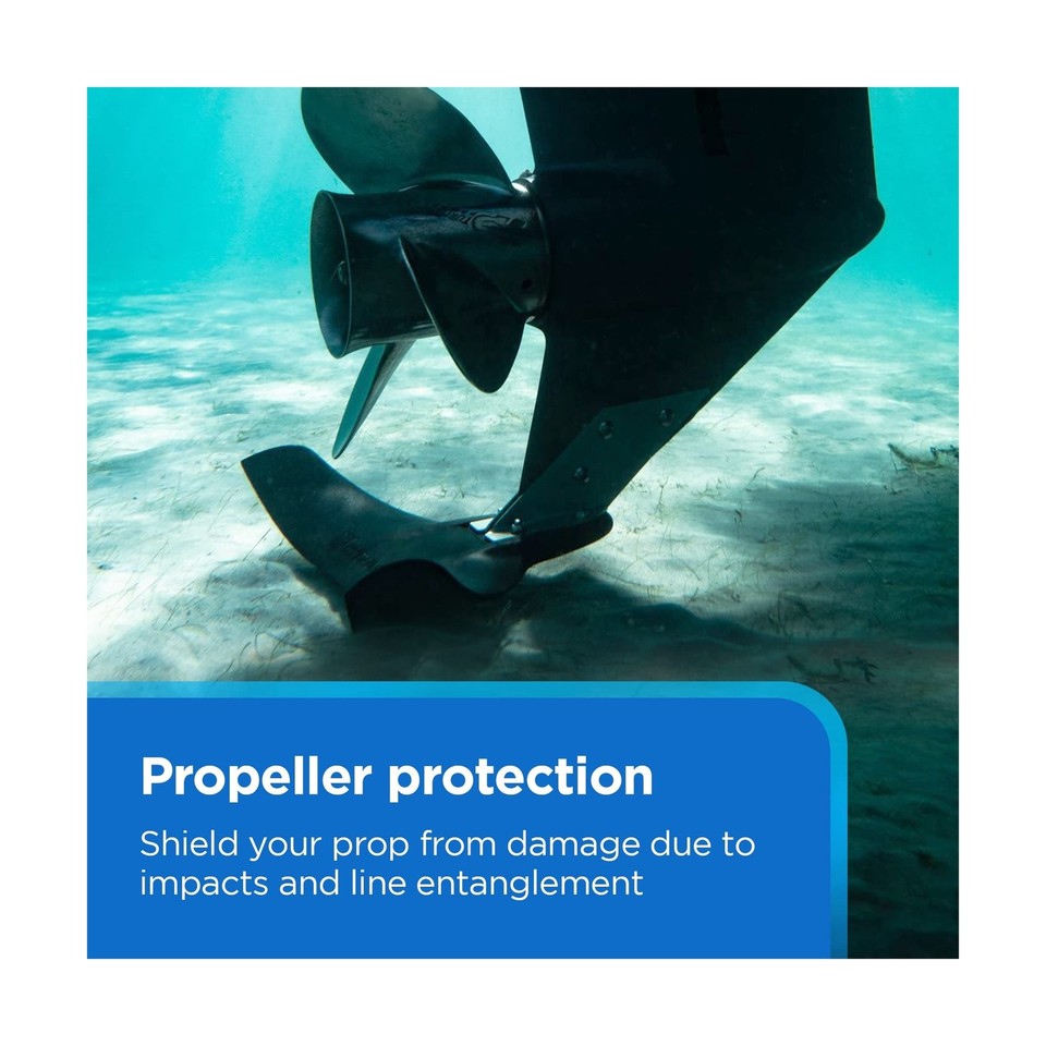 Hydro-Shield Hydrofoil Boat Stabilizer - Skeg-Mounted Shield for Motors ...
