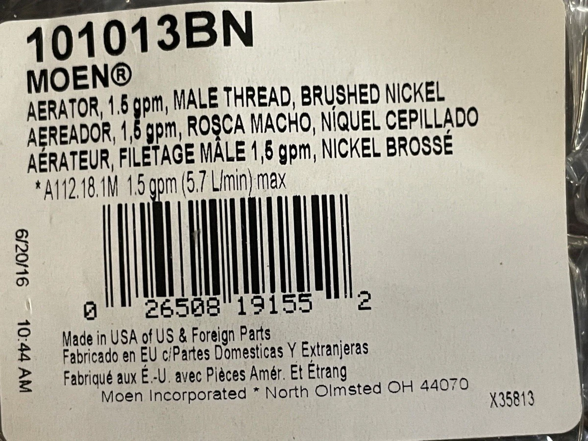 Moen A112 18 1m Kitchen Faucet Replacement Parts - Home Alqu