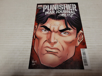 Punisher War Journal Blitz # 1 (2022, Marvel) 1st Print Nauck Headshot ...