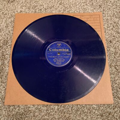 78 RPM Record Ben Pollack Here Goes Jazz Dance Band Blue Wax VG+ ...