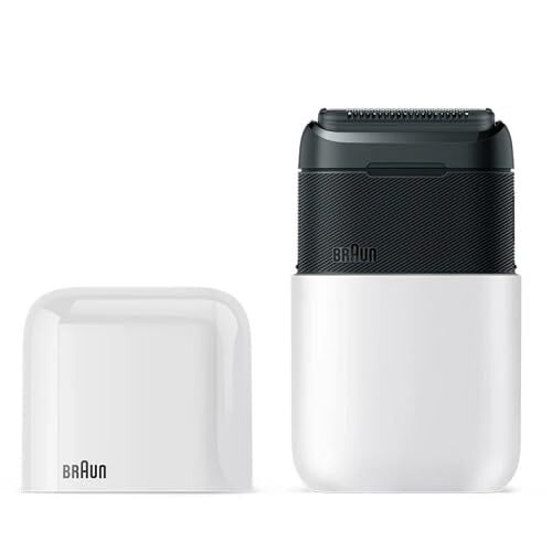 Braun M-1011 Men's Shaver Braun Mini White AC100V-240V | eBay