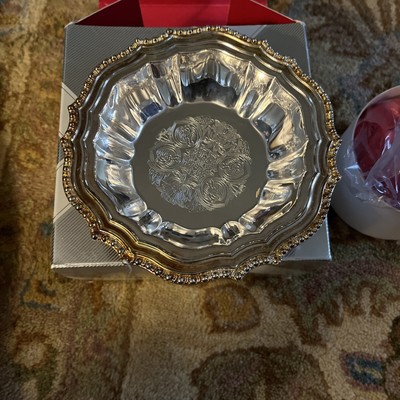 Avon Hudson Manor Collection Silver Plated Dish And Sachet 1978 NIB BW1 ...
