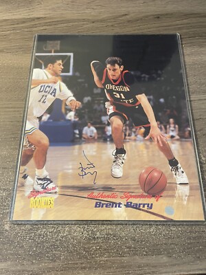 Brent Barry 1995-1996 Signature Rookies Signed Autograph AUTO RC #/3000 ...