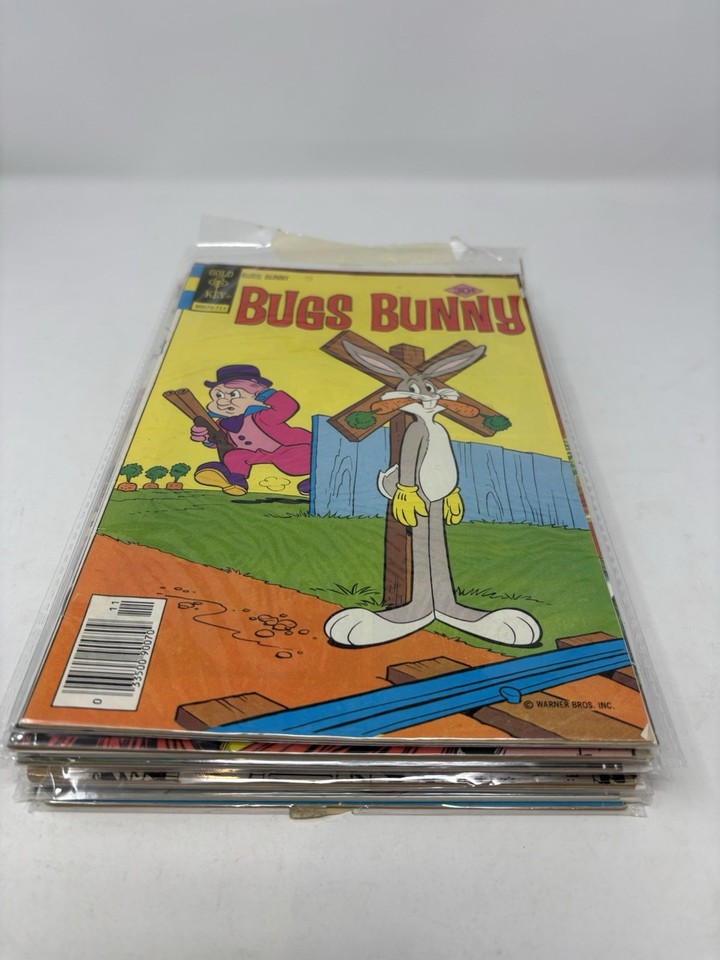 Lot Of 11 Comic Books Vintage Various DC Marvel Spider Man Bugs Bunny ...