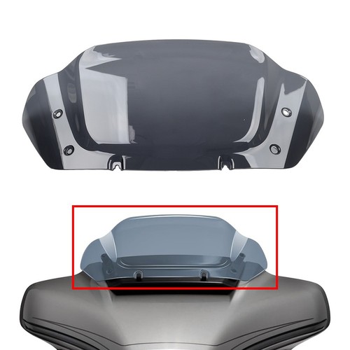 US 1x 10'' Windscreen Windshield For Harley Touring CVO Street Glide ...