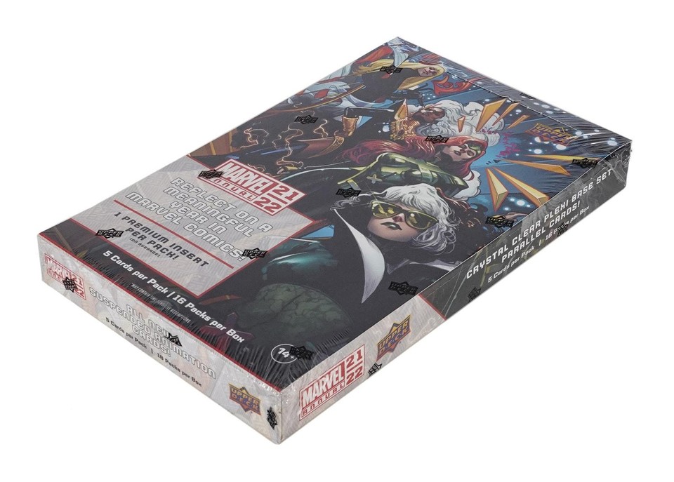 2021/22 Upper Deck Marvel Annual Hobby Box English Factory Sealed | eBay