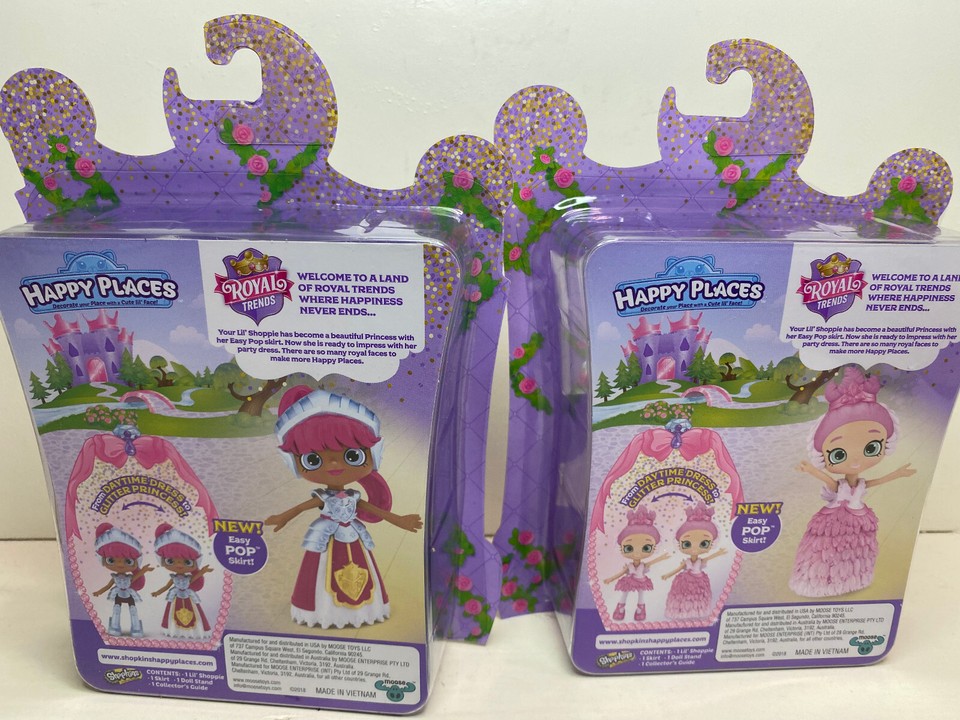 Shopkins Happy Places Royal Trends Princess Armanda & Princess Gracie ...